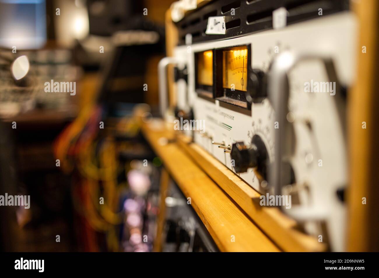 recording studio gear Stock Photo - Alamy
