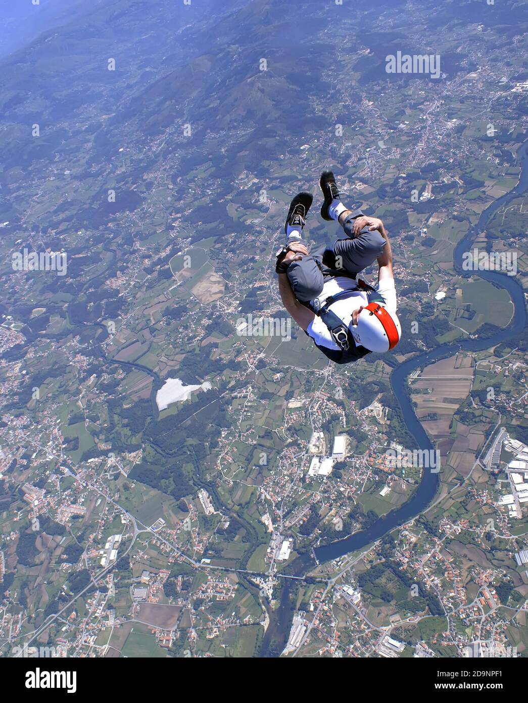 Skydiver jump out the plane Stock Photo - Alamy