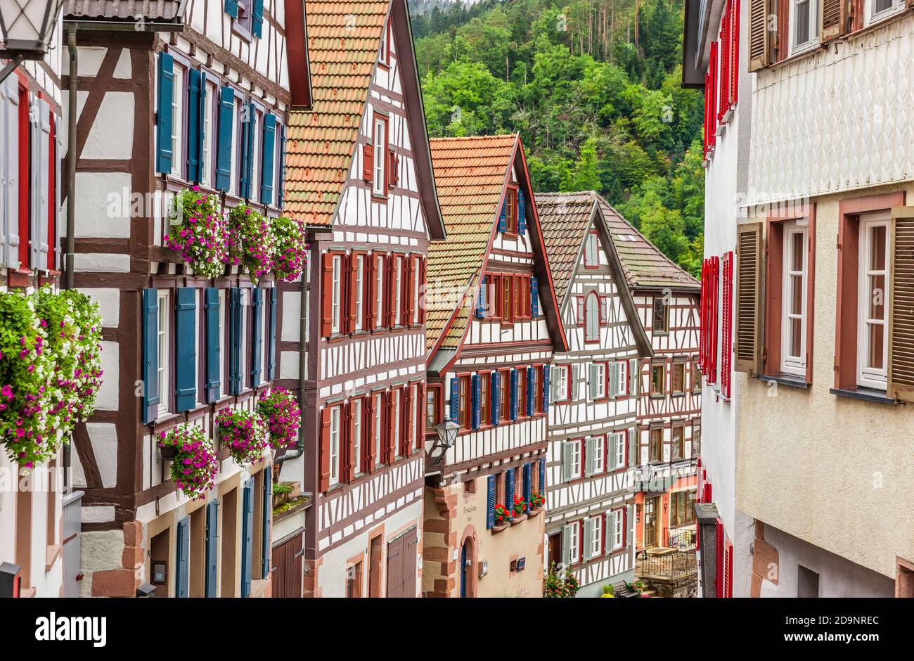 German half timbered centre hi-res stock photography and images - Alamy