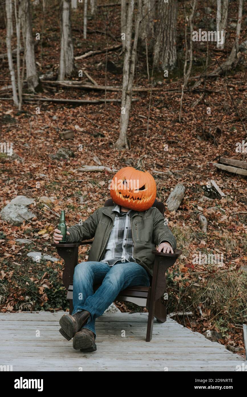 Monster sitting on chair hi-res stock photography and images - Alamy