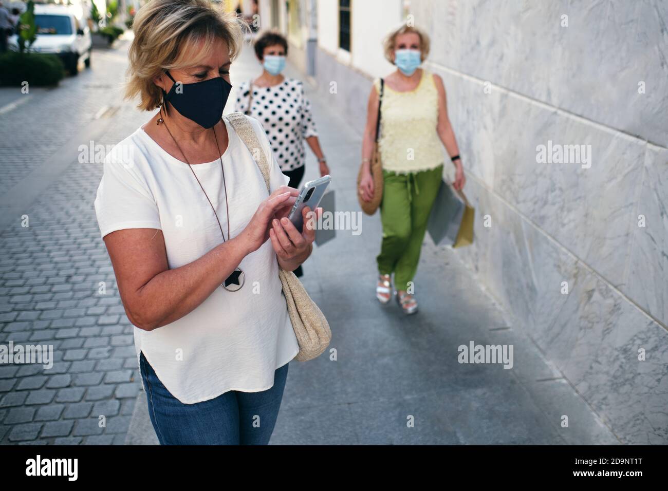 Woman sending messages hi-res stock photography and images - Alamy