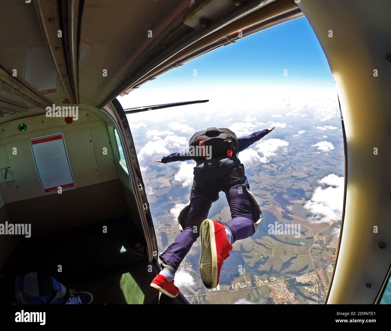 Skydiving Plane Door