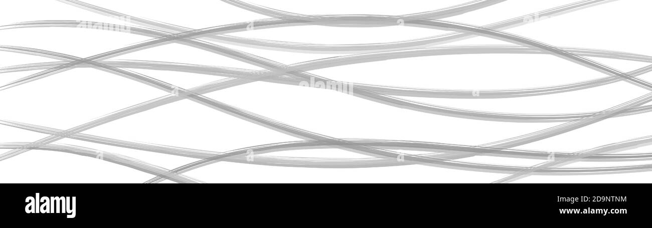 Abstract background of wavy intertwining lines, gray on white Stock Vector Image & Art - Alamy