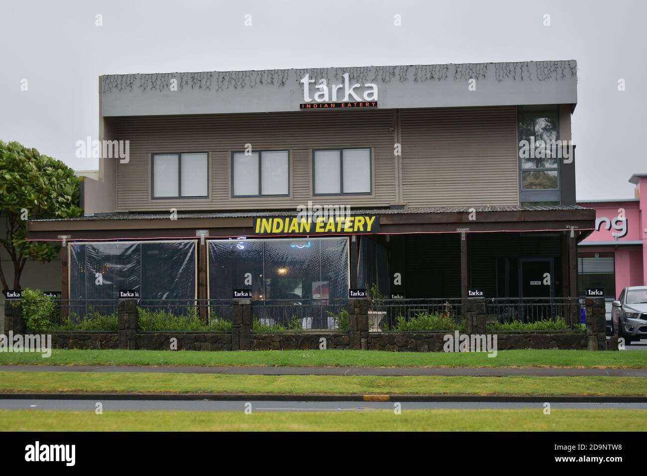 AUCKLAND, NEW ZEALAND - Nov 05, 2020: View of Tarka Indian Eatery ...