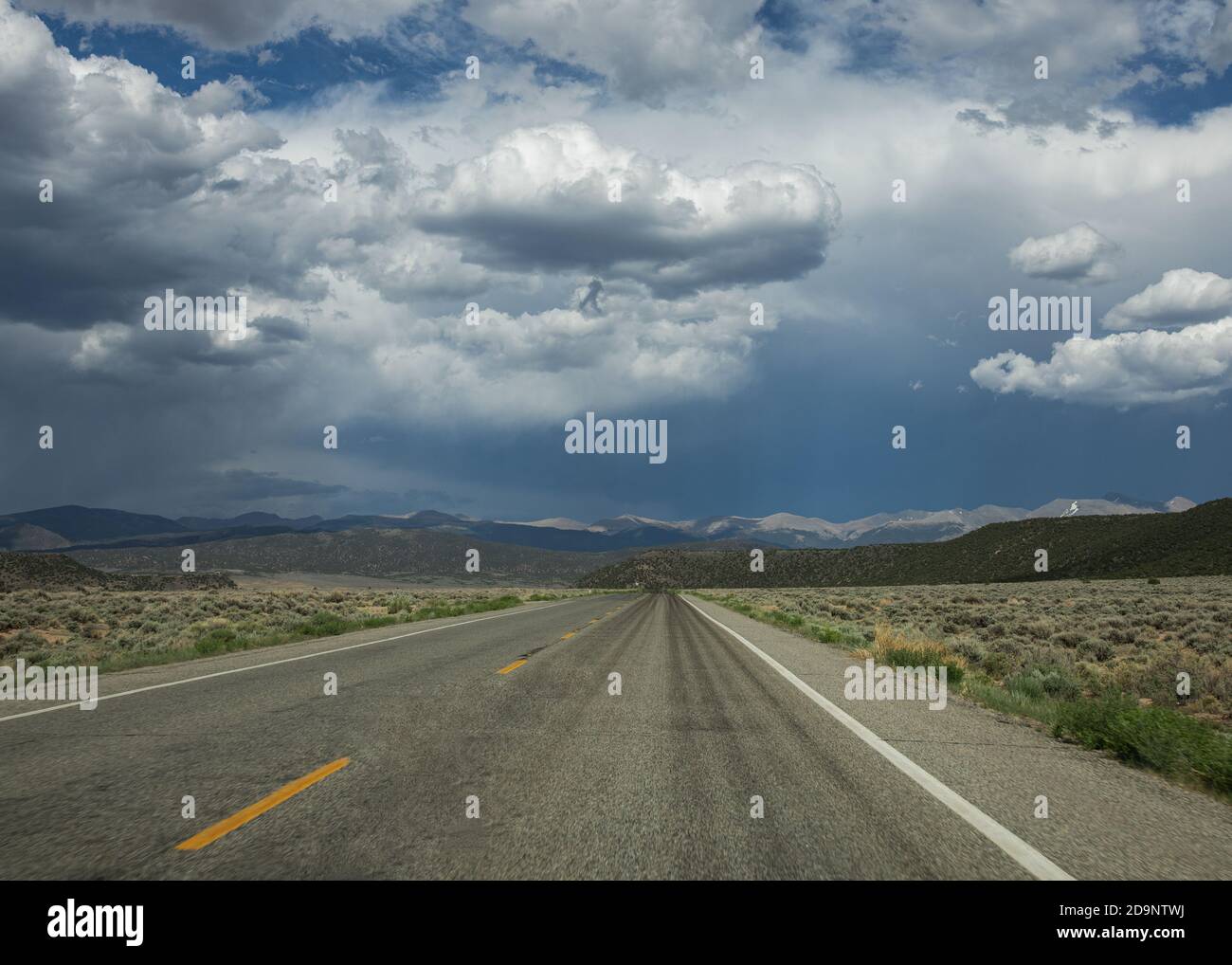 Road through mountains in Colorado Stock Photo - Alamy