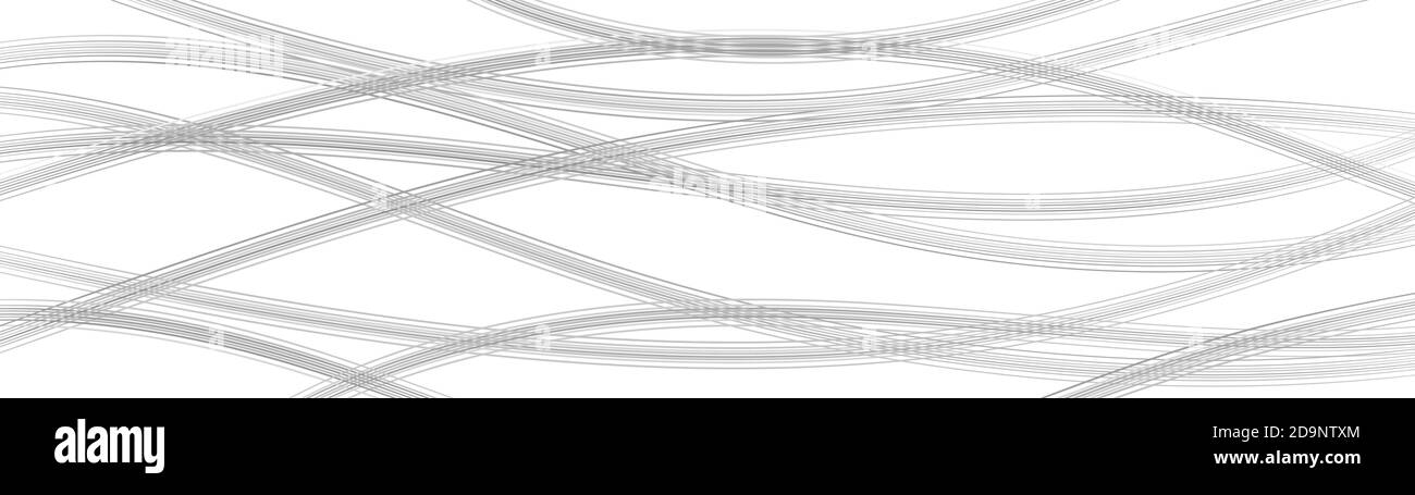 Abstract background of wavy intertwining lines, gray on white Stock Vector Image & Art - Alamy