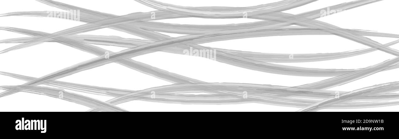 Abstract background of wavy intertwining lines, gray on white Stock Vector Image & Art - Alamy
