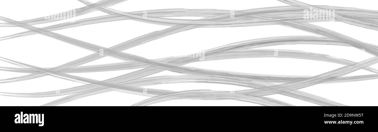 Abstract background of wavy intertwining lines, gray on white Stock Vector Image & Art - Alamy