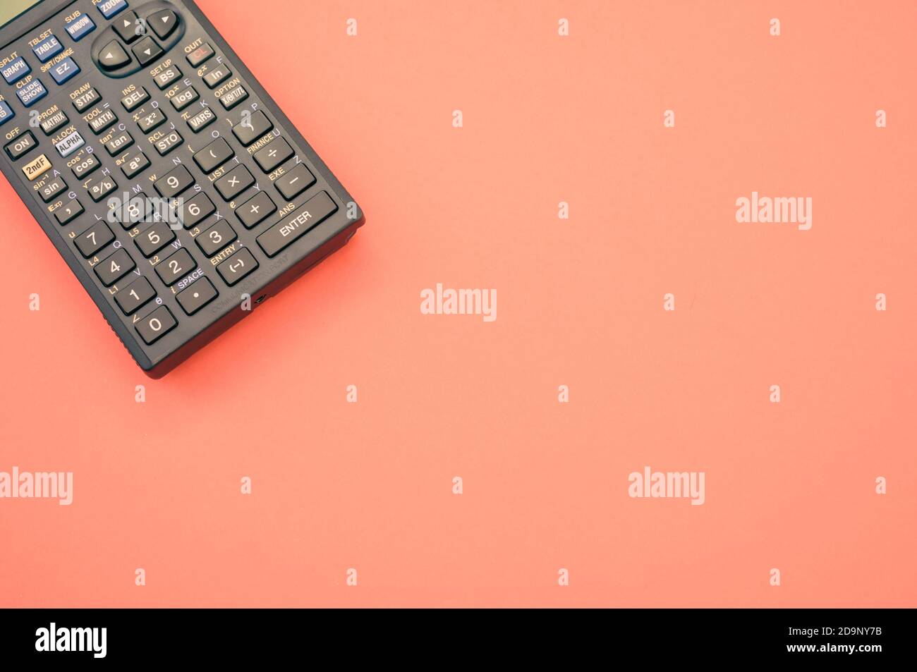 Graphing calculator isolated hi-res stock photography and images - Alamy