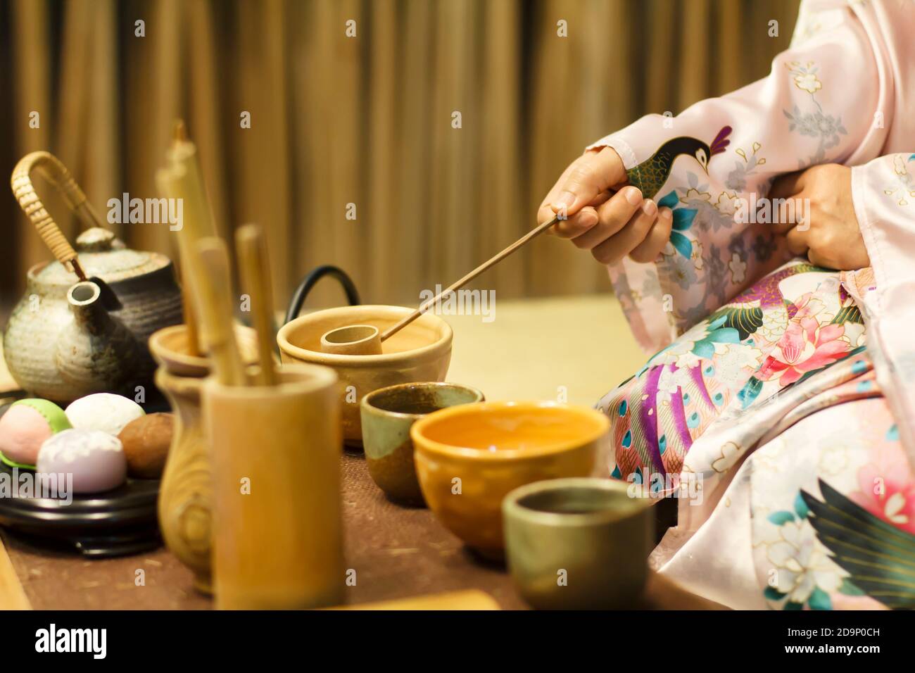 Traditional tea ceremony in Japan Stock Photo - Alamy