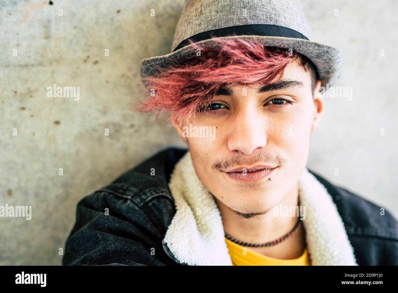 Man teenager one person looking at camera 17 years hi-res stock ...
