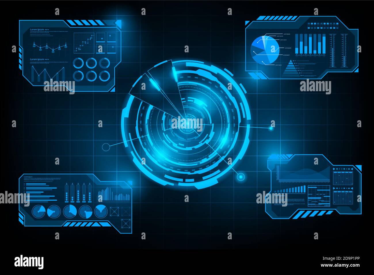 Futuristic abstract background .Future theme concept background.Data ...