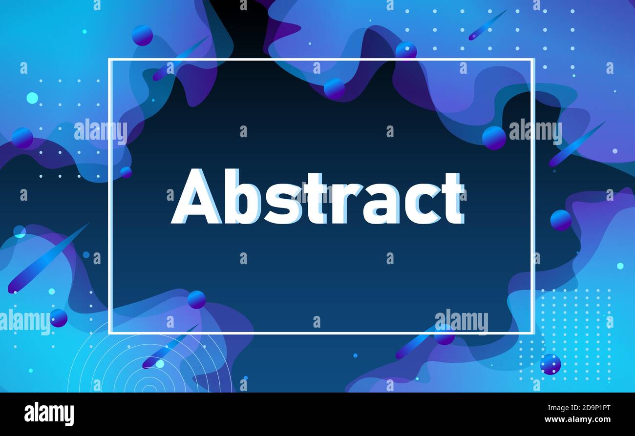 liquid abstract flow with frame background.vector and illustration ...