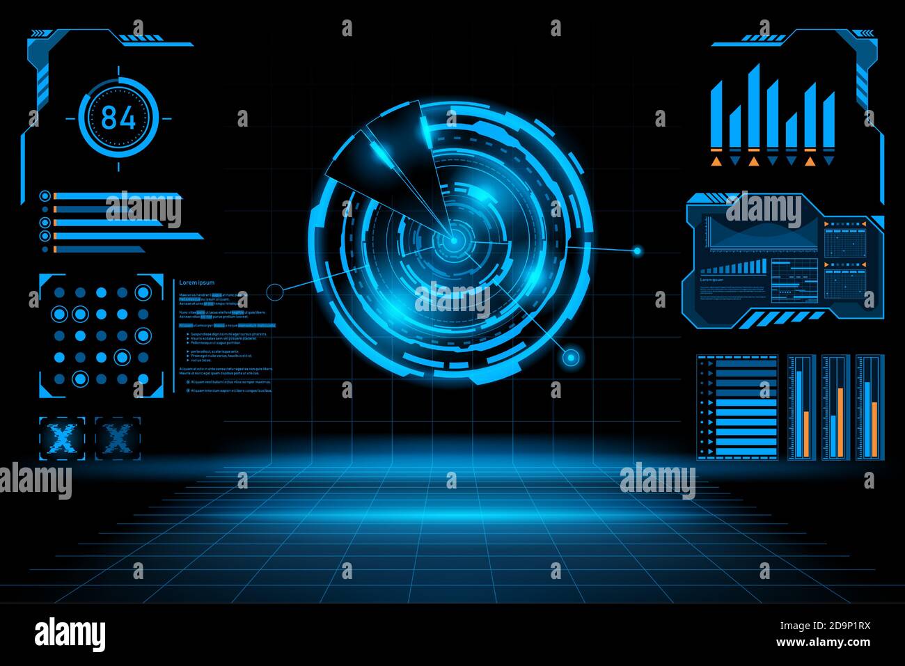 Futuristic abstract background .Future theme concept background.Data ...