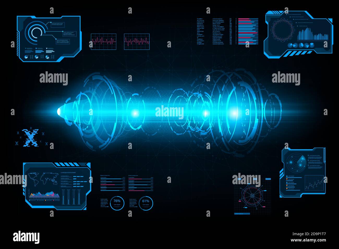 Futuristic system hi-res stock photography and images - Alamy