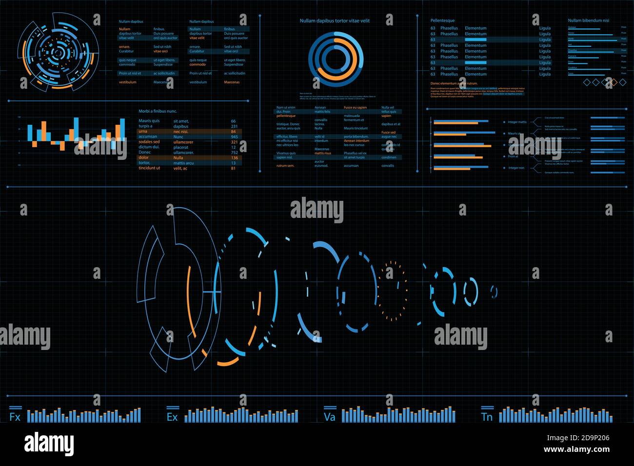 Futuristic abstract background .Future theme concept background.Data ...