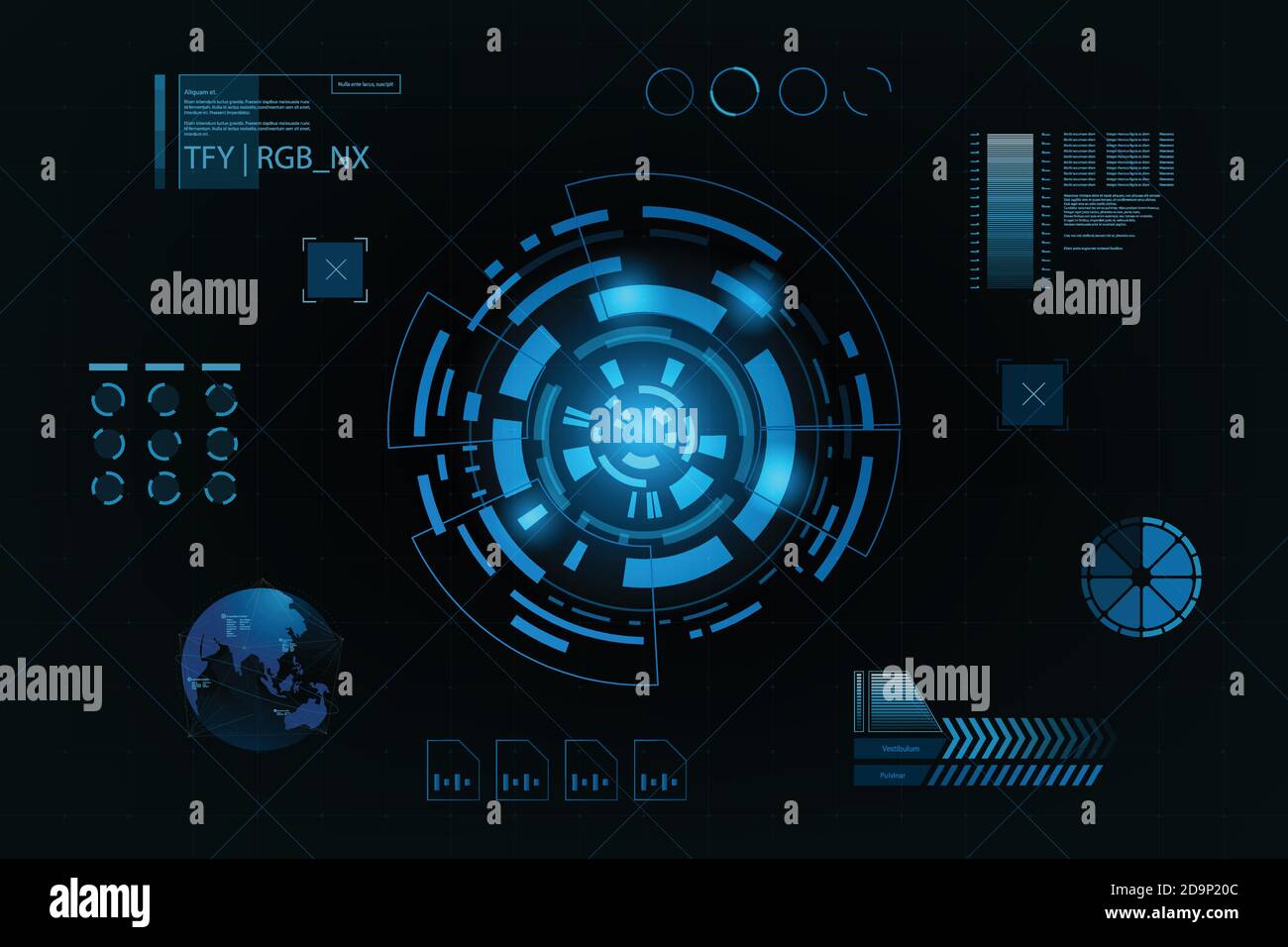 Futuristic abstract background .Future theme concept background.Data ...