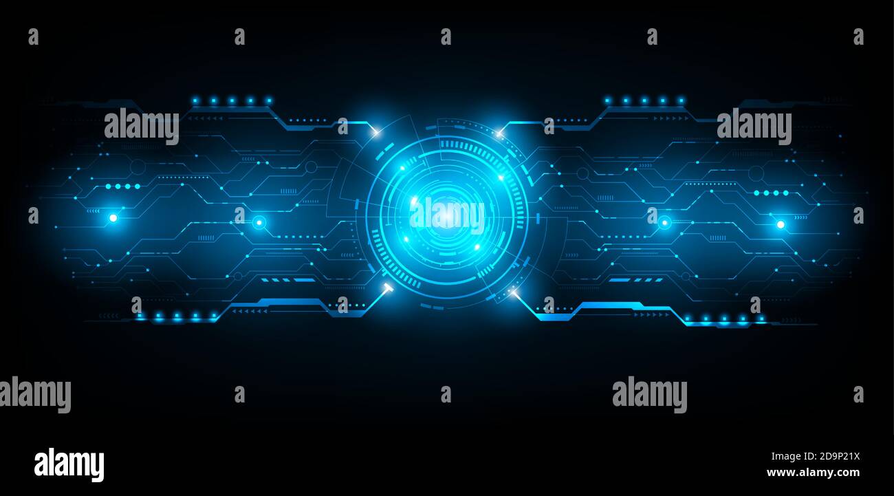 Abstract futuristic circuit.connection line circuit.vector and ...