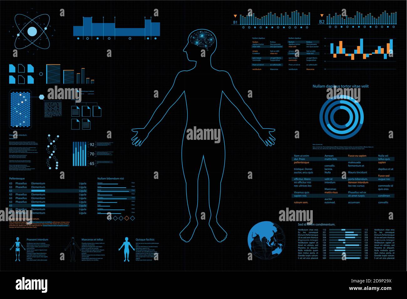 Futuristic abstract background .Future theme concept background.Data ...