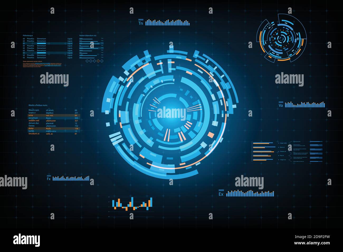 Futuristic abstract background .Future theme concept background.Data ...