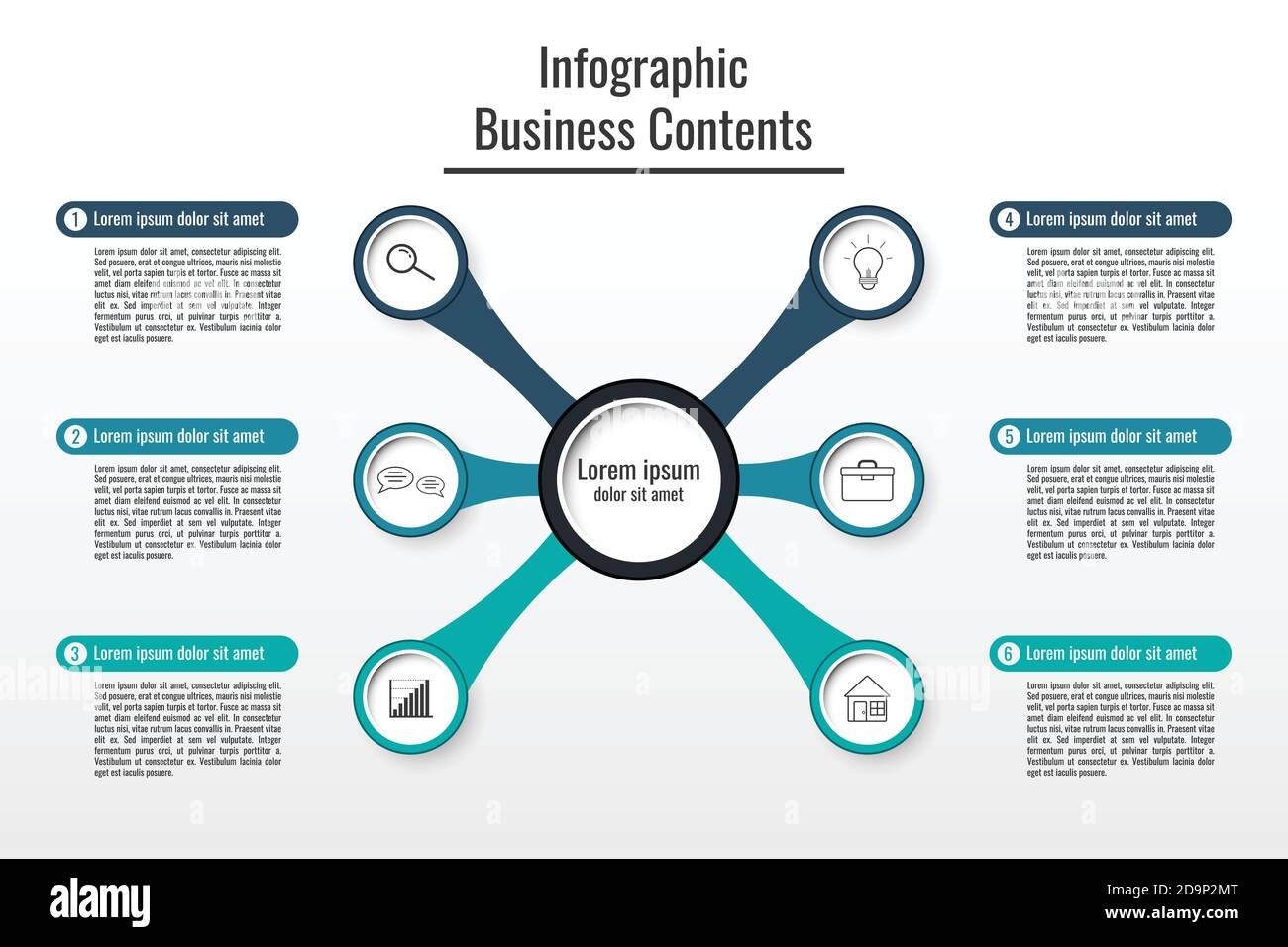 infographic pattern for business information,presentation.vector and ...