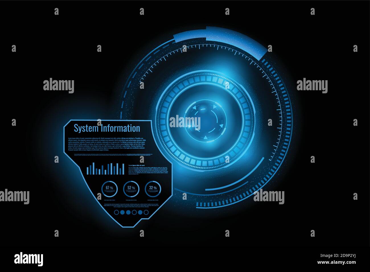 Futuristic abstract background .Future theme concept background.Data ...