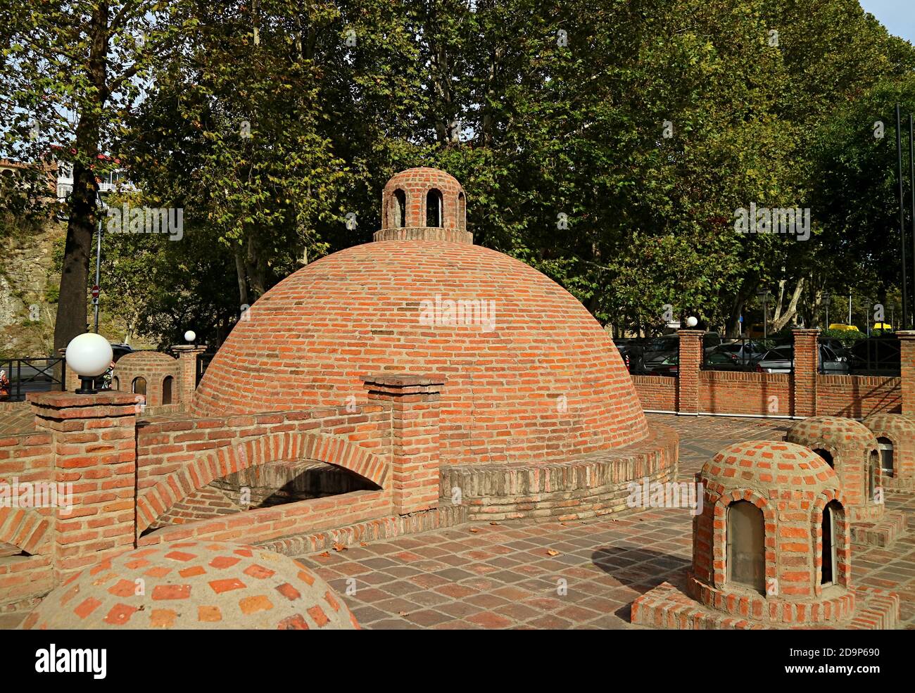 The Iconic Medieval Sulfur Baths in Abanotubani Neighborhood, Old ...