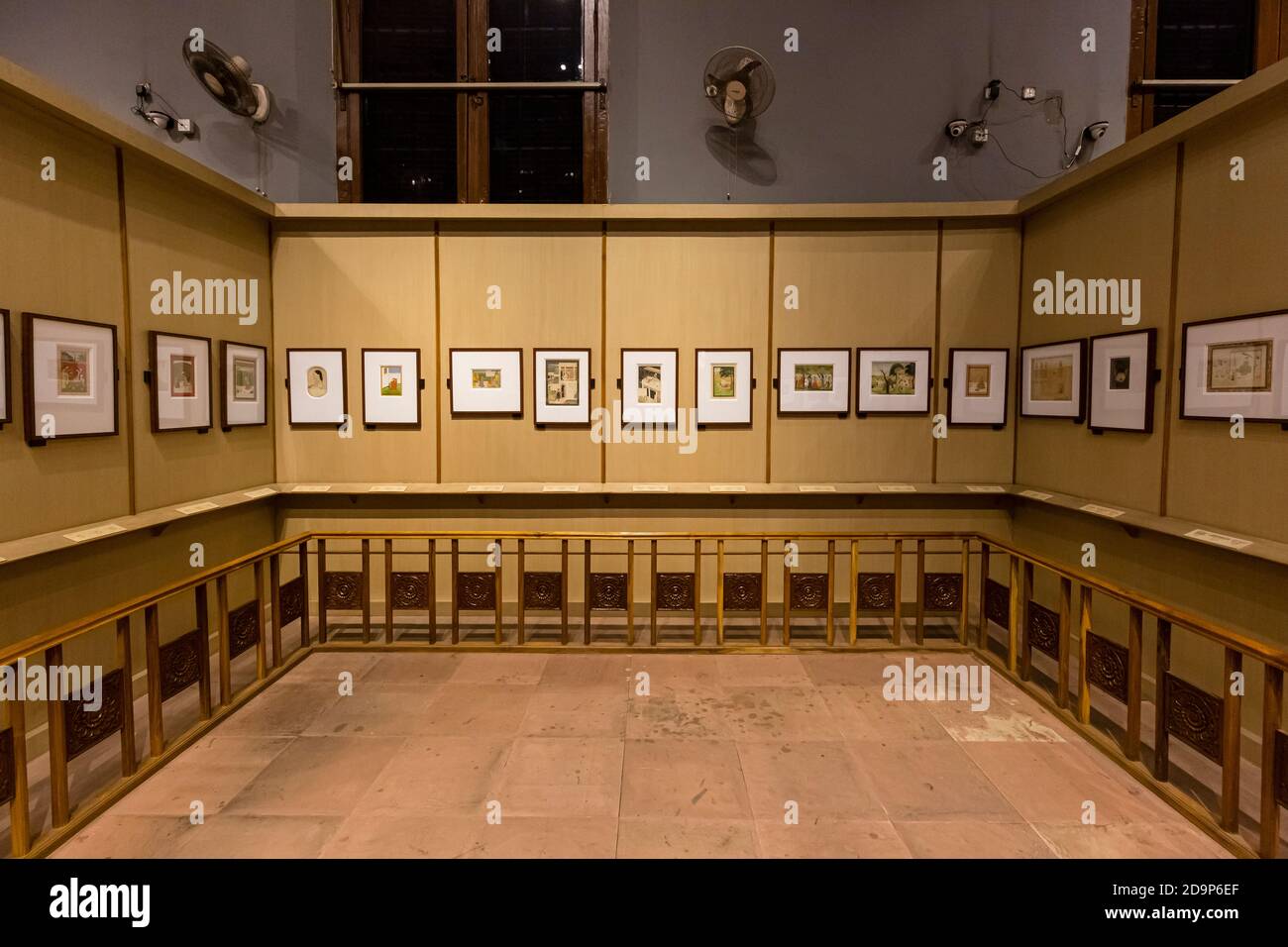 View of archaeological items put on display inside the famous Indian ...