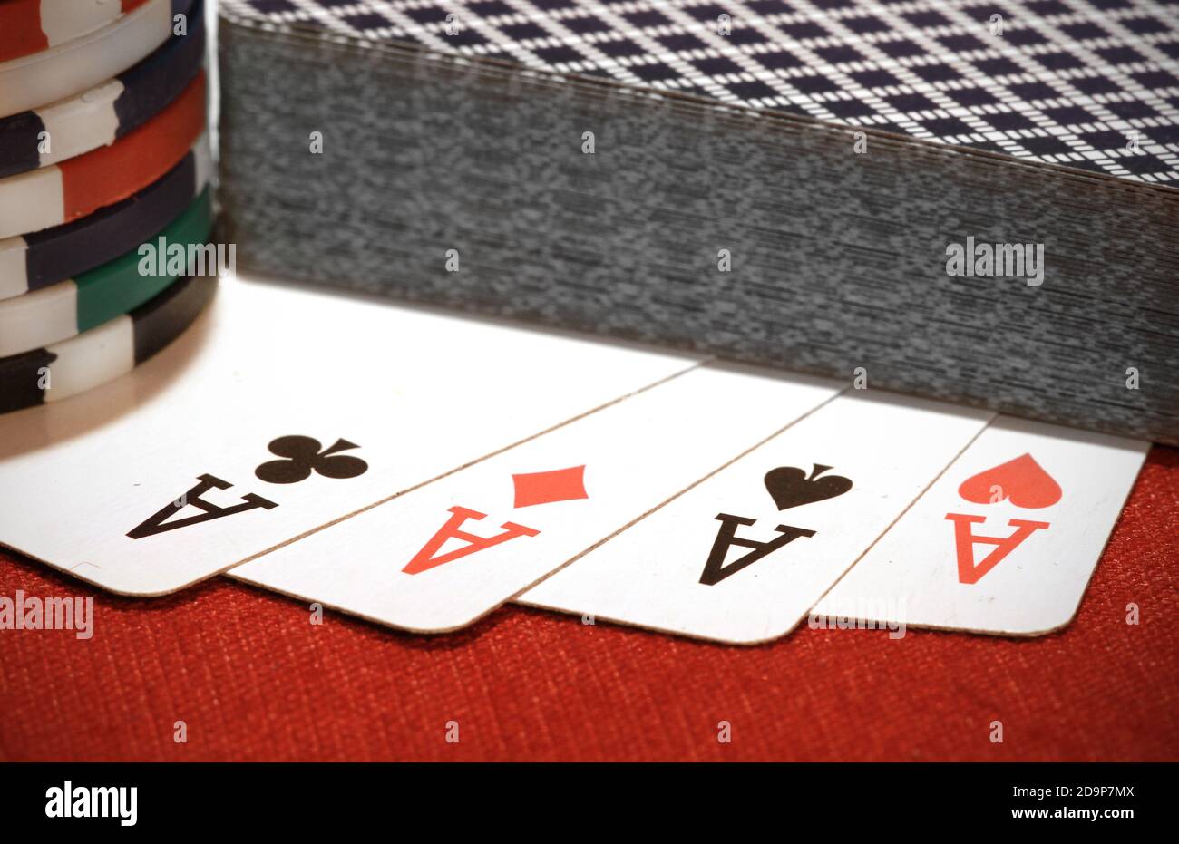 Business playing cards four hi-res stock photography and images - Alamy