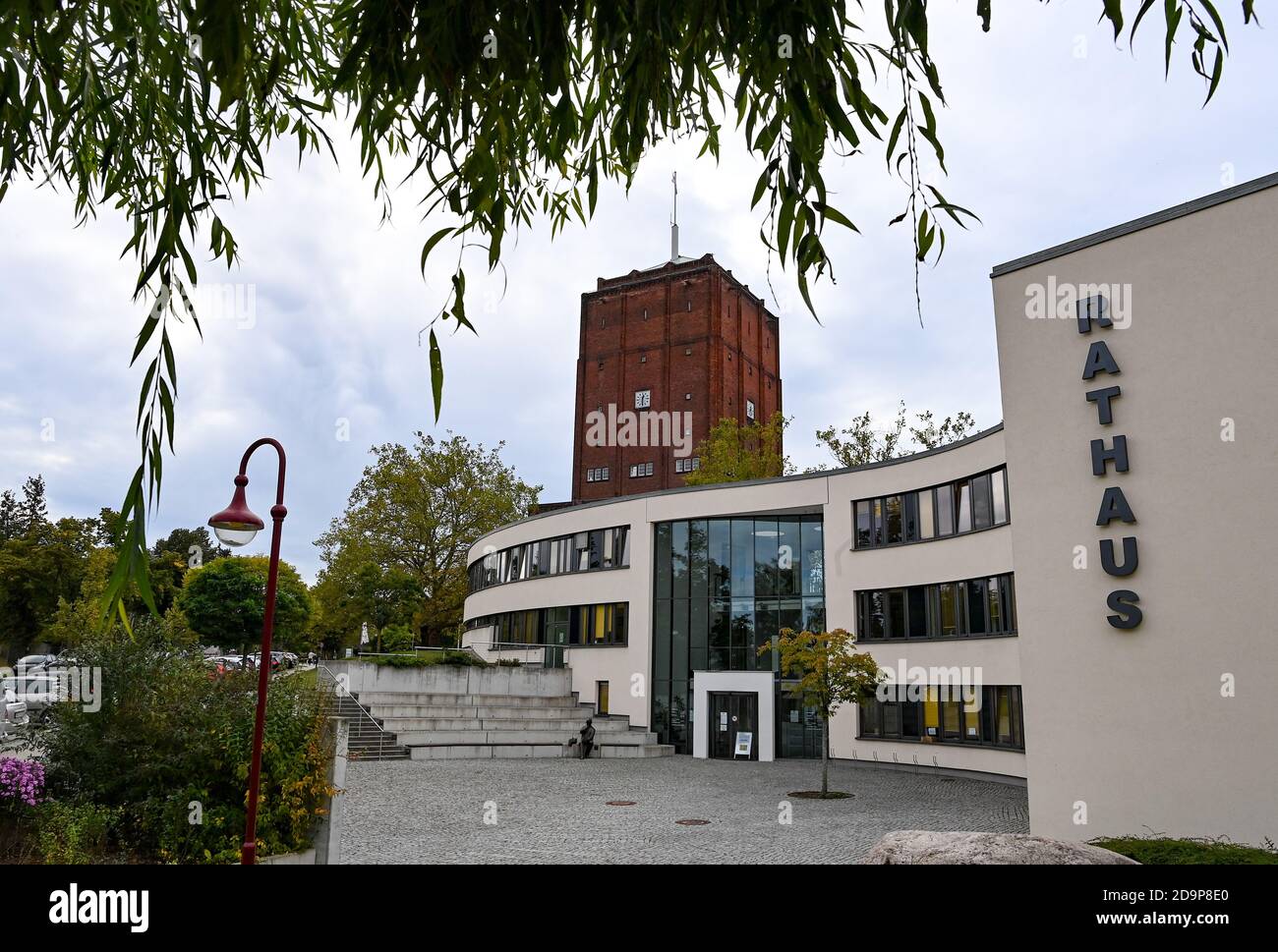 Neuenhagen, Germany. 05th Oct, 2020. The town hall of Neuenhagen is an ...
