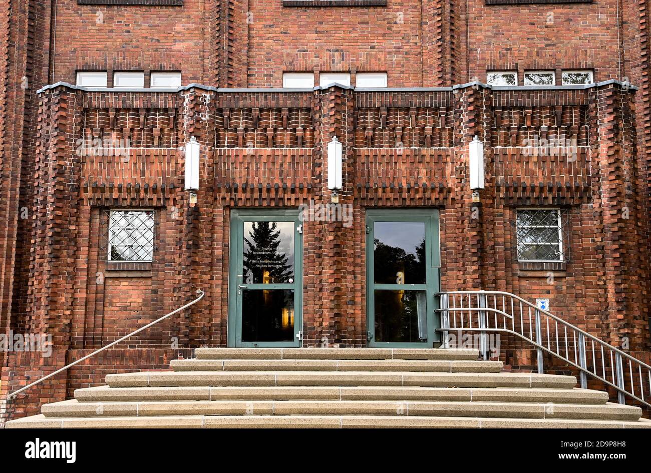 Neuenhagen, Germany. 05th Oct, 2020. The town hall of Neuenhagen is an ...