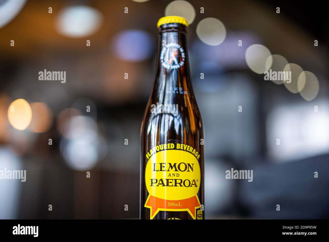 Lemon & Paeroa, also known as L&P, is a sweet soft drink manufactured ...
