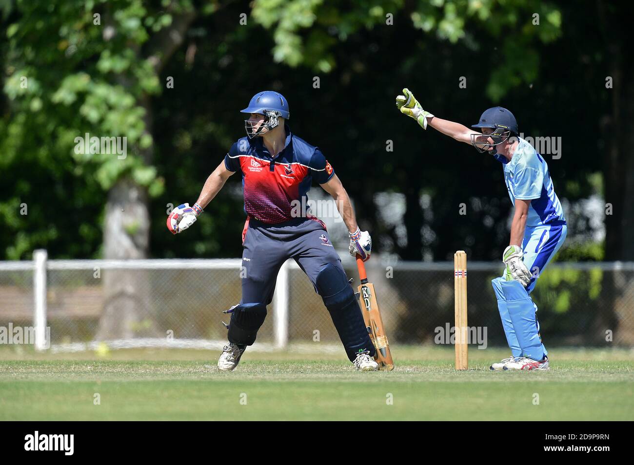 Sport cricket players stretching hi-res stock photography and images ...