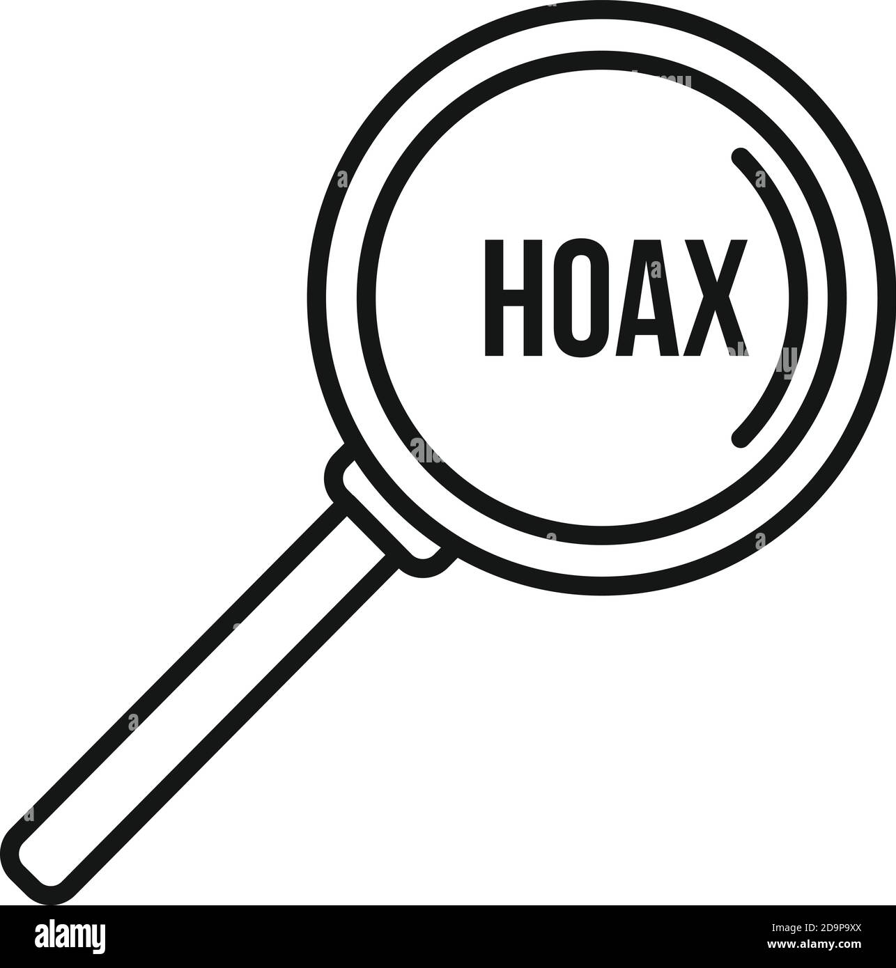 Hoax magnifier icon, outline style Stock Vector Image & Art - Alamy Hoax magnifier icon, outline style Stock Vector Image & Art - Alamy