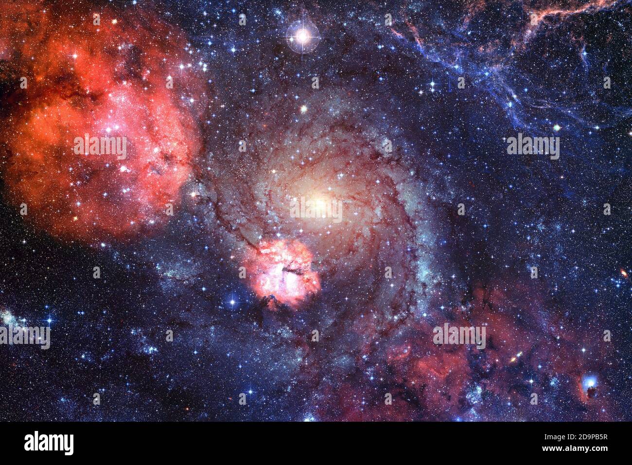 Cluster of stars. Starfield. Nebula. Elements of this image furnished ...
