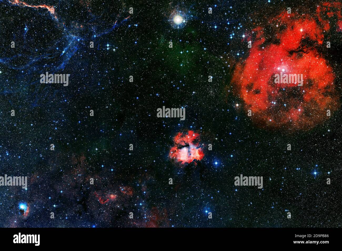 Deep space. Awesome science fiction render. Elements of this image ...