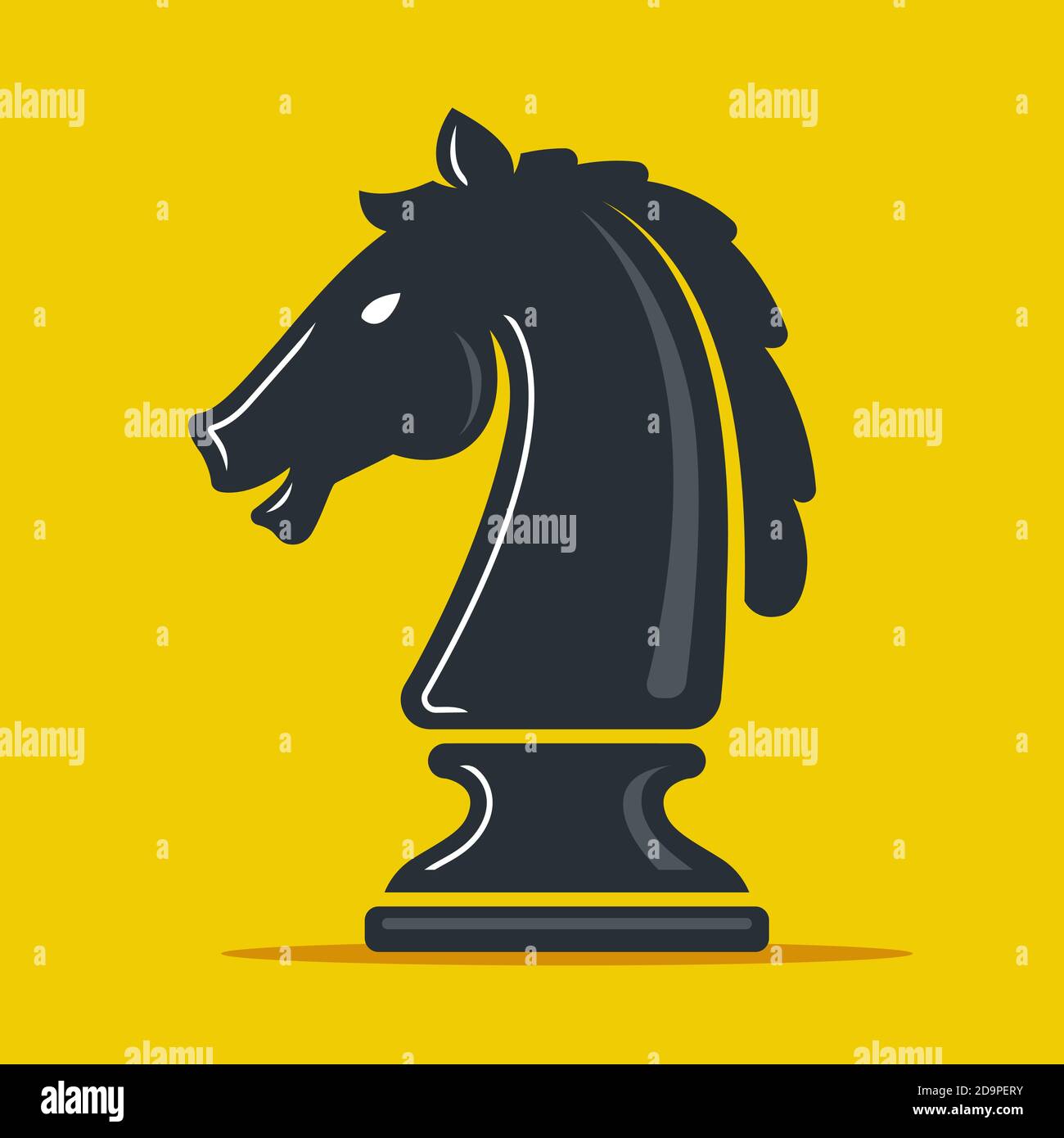 One chess bishop Stock Vector Images - Alamy