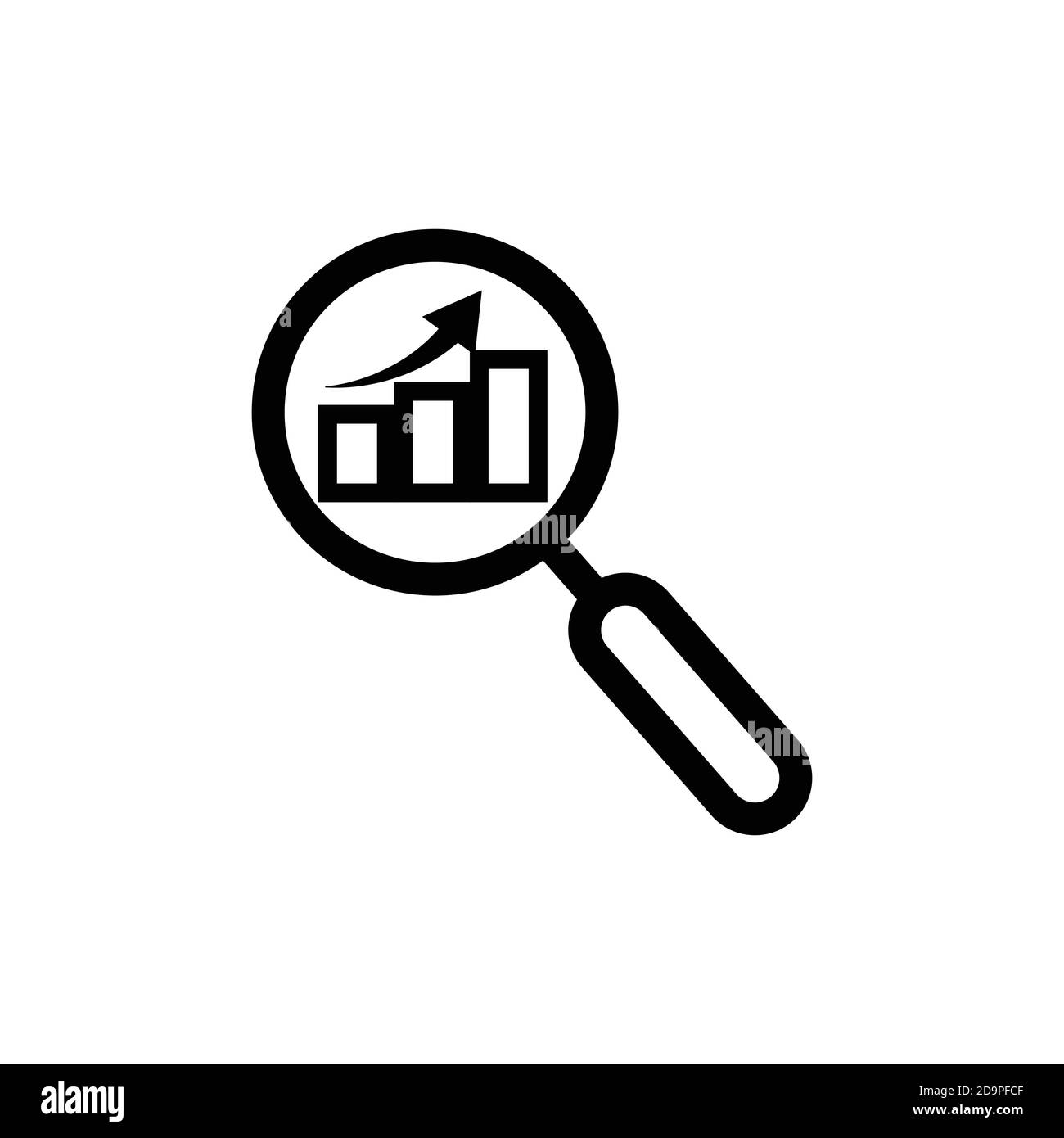 Business analyst icon. arrow go up. business icon. Design template ...