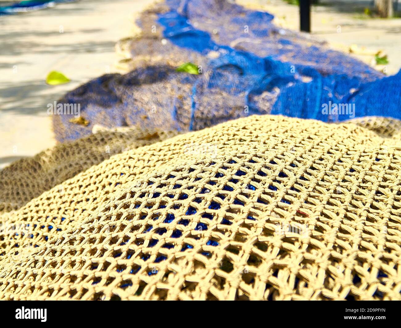 Net of fisherman Stock Photo - Alamy