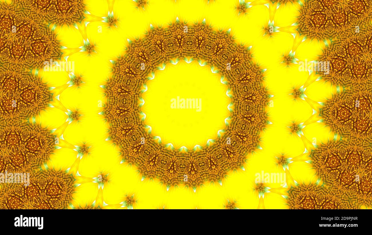 Yellow kaleidoscope color hi-res stock photography and images - Alamy