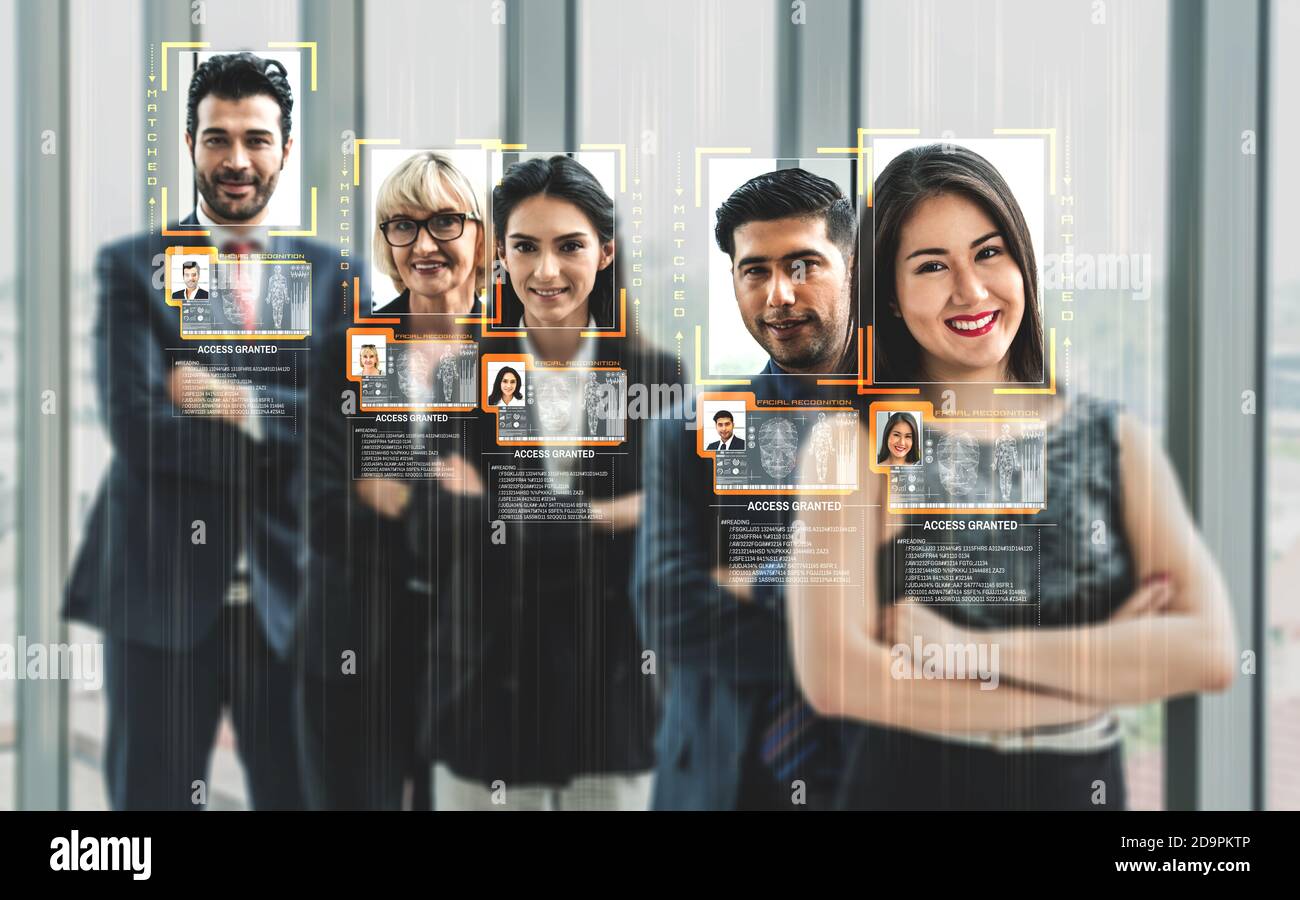 Facial recognition of crowd hi-res stock photography and images - Alamy