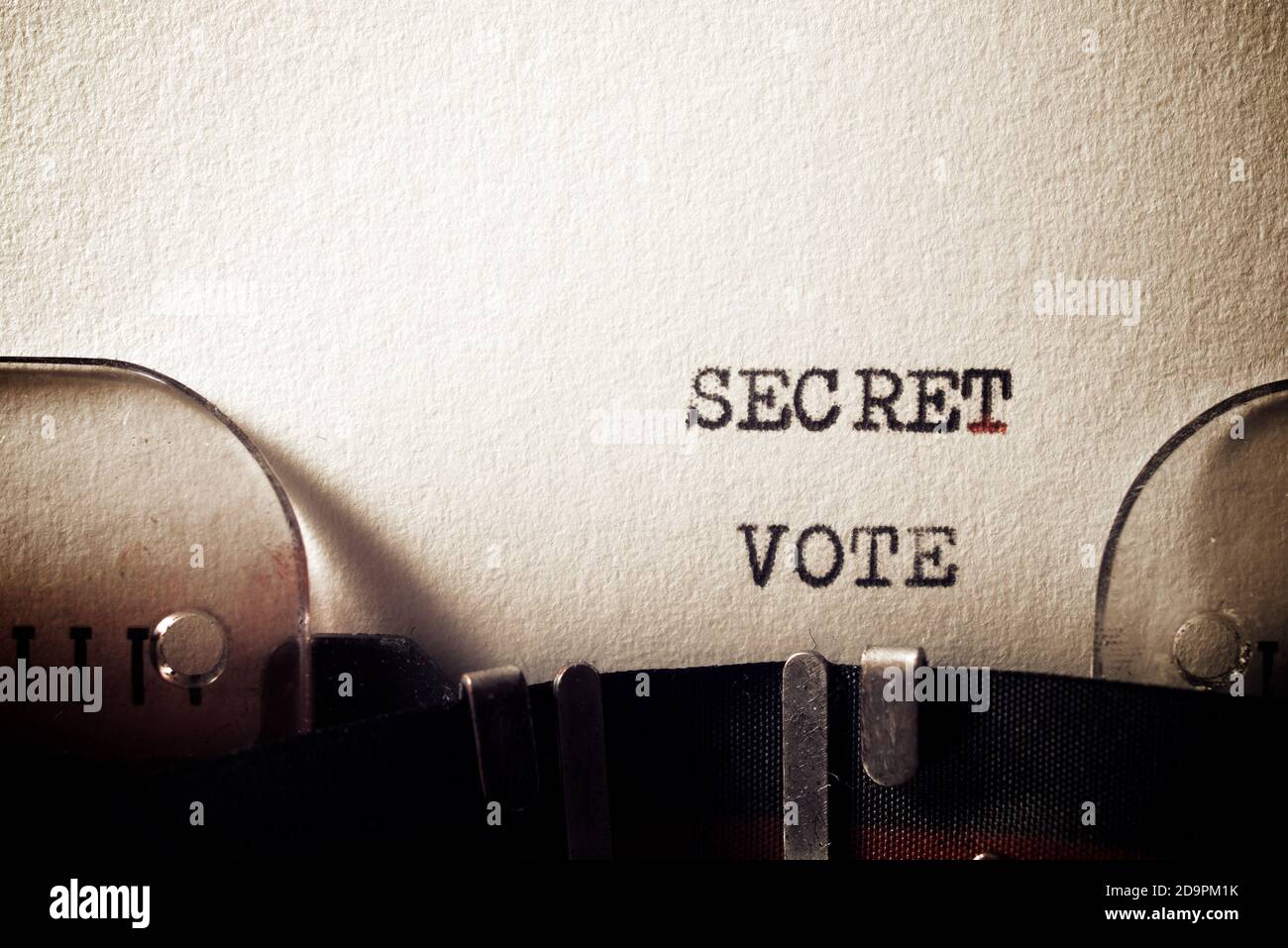 Confidential vote hi-res stock photography and images - Alamy