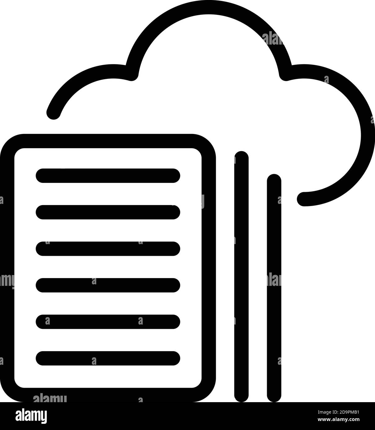 Digital tutorial icon. Outline digital tutorial vector icon for web ...