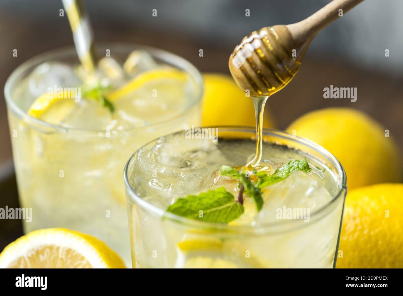 Lemon soda beverage hi-res stock photography and images - Alamy