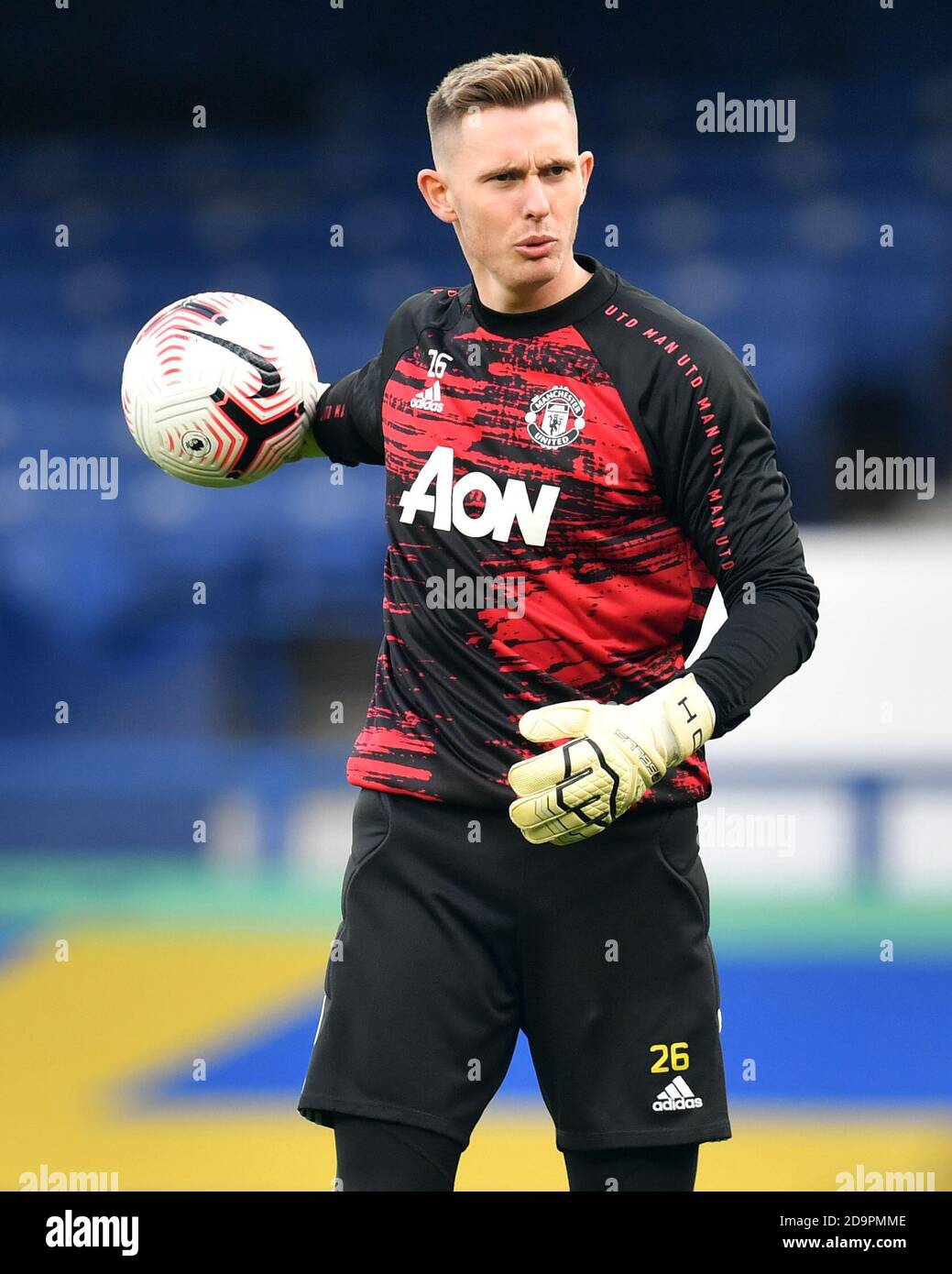 Manchester United goalkeeper Dean Henderson ahead of the Premier League ...