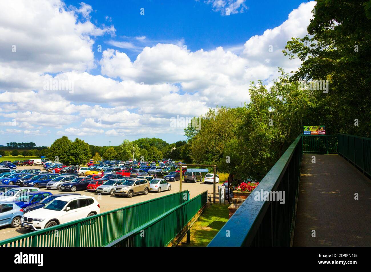 View of the entrance of Port Lympne Reserve -a breeding sanctuary for ...