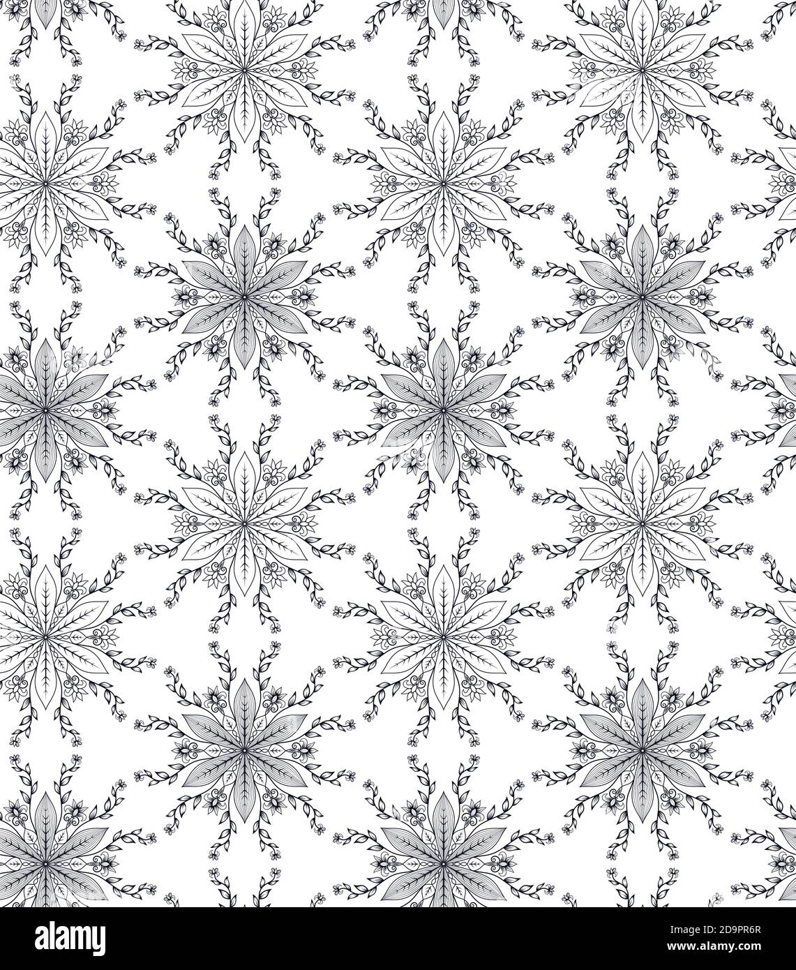 Kaleidoscope pattern isolated Stock Vector Images - Alamy