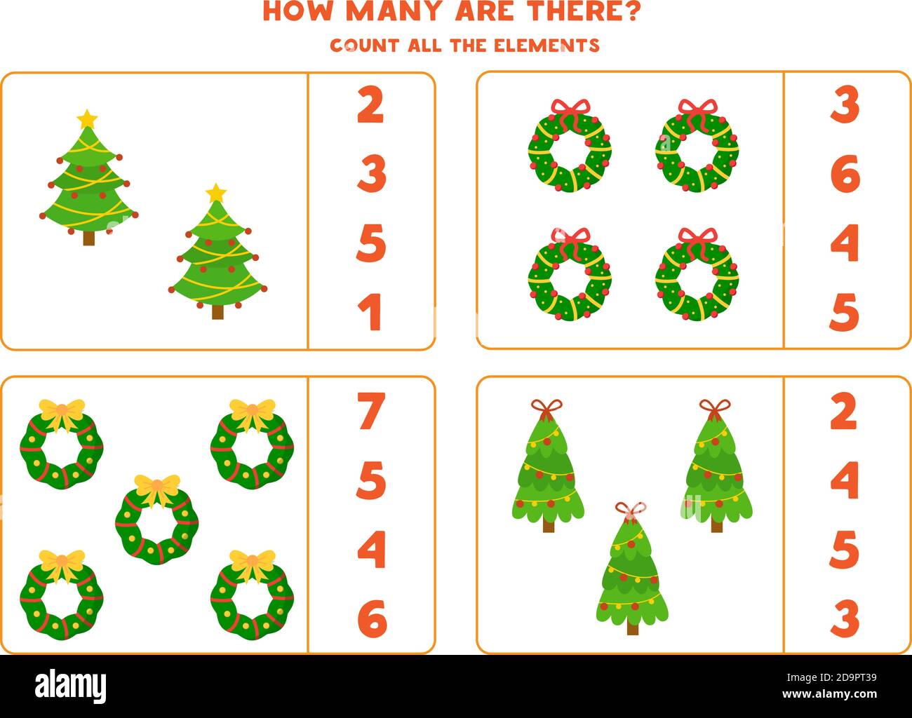 Kids christmas printable game hi-res stock photography and images - Alamy