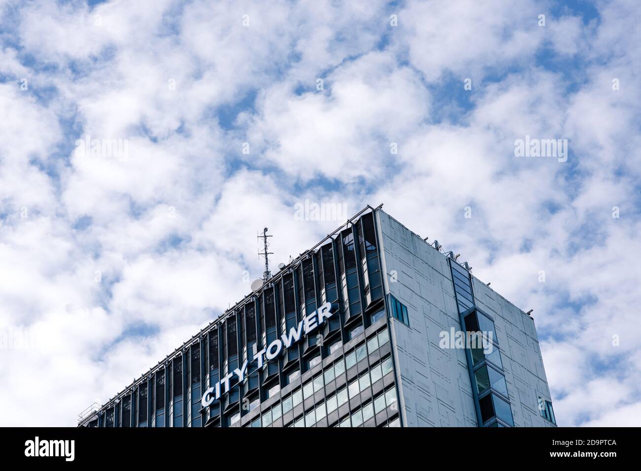City Tower, Piccadilly Gardens area of Manchester city centre in ...