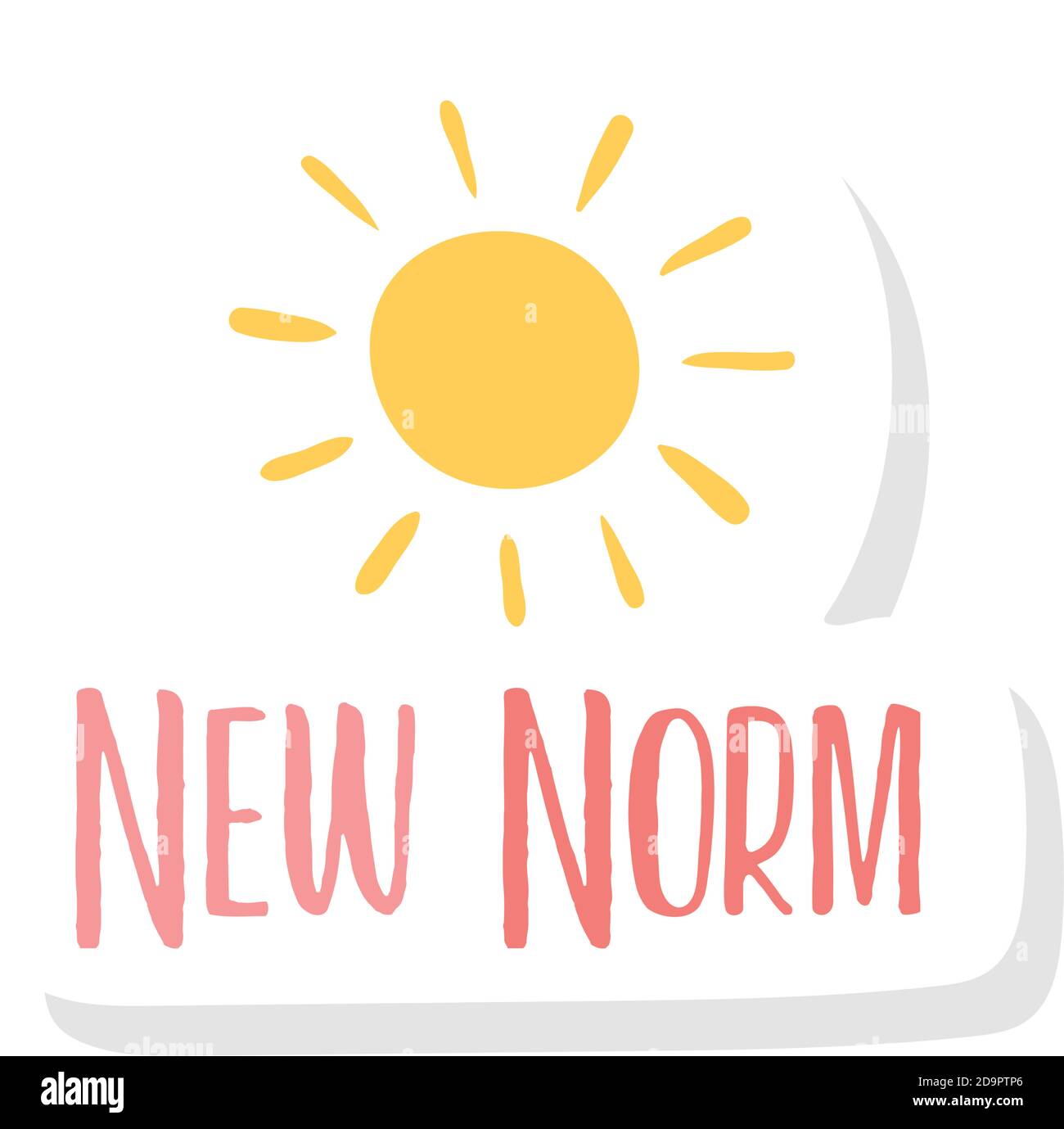 New normal slogan hi-res stock photography and images - Alamy